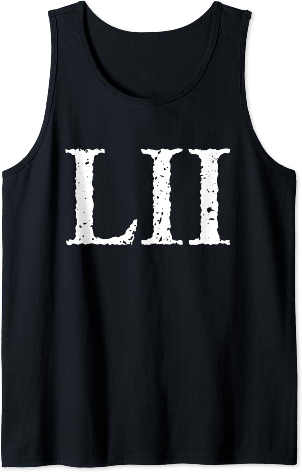 Amazon Roman Numeral 52 LII Fifty Two Tank Top Clothing Shoes amazon-roman-numeral-52-lii-fifty-two-tank-top-clothing-shoes